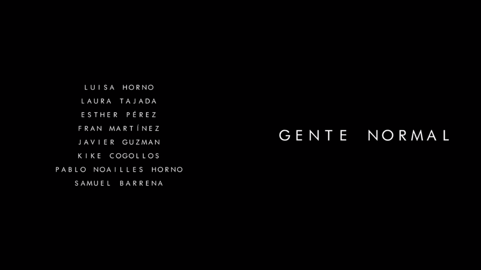 Gente normal - Cortometraje - Oshito